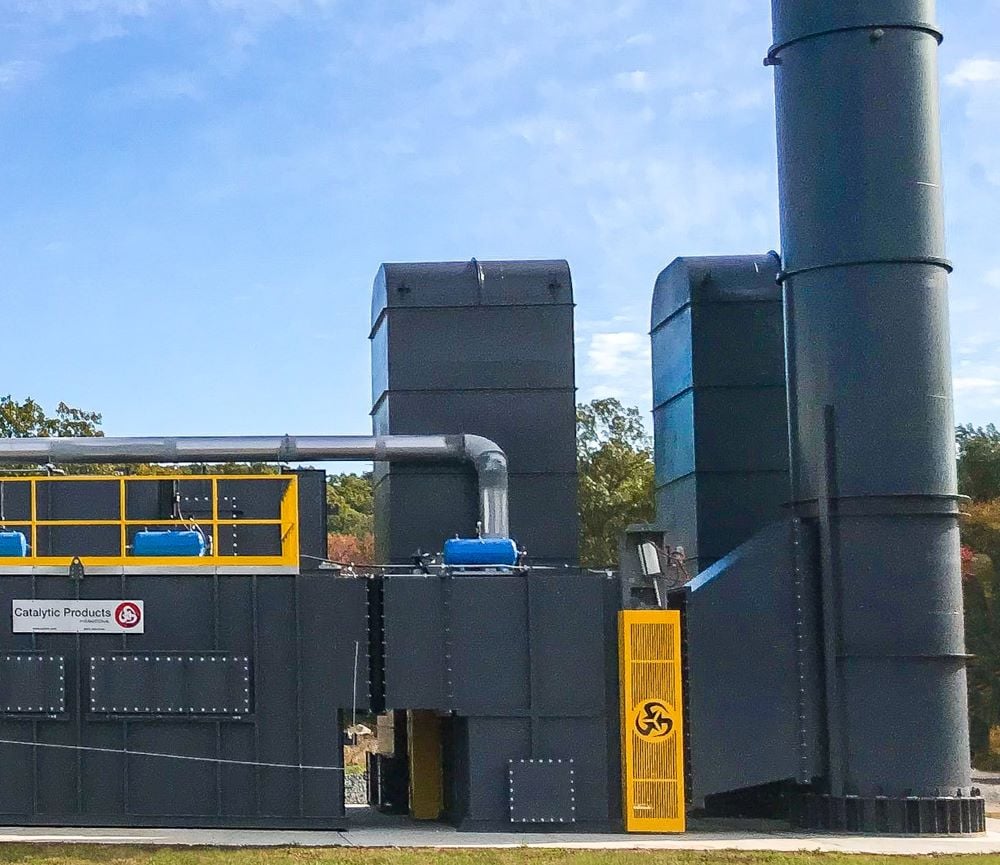 Regenerative Thermal Oxidizers - 99% VOC Destruction Efficiency